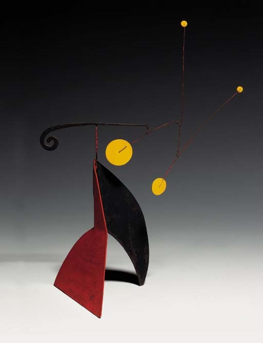 Alexander Calder | Black, Yellow, Red (1961) | MutualArt