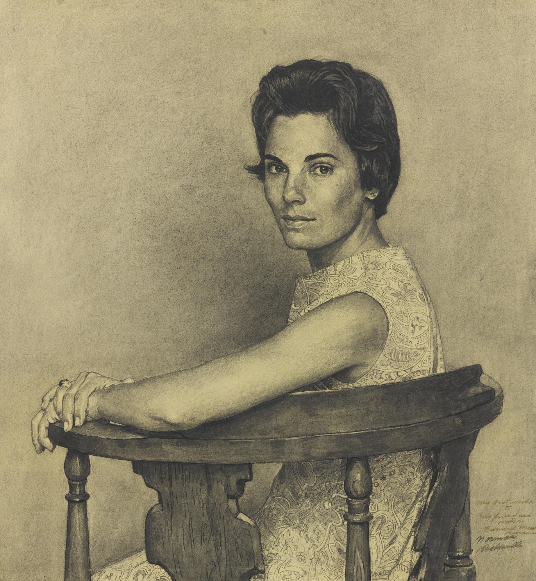 Norman Rockwell | PORTRAIT OF PATRICIA MERNONE (1969) | MutualArt