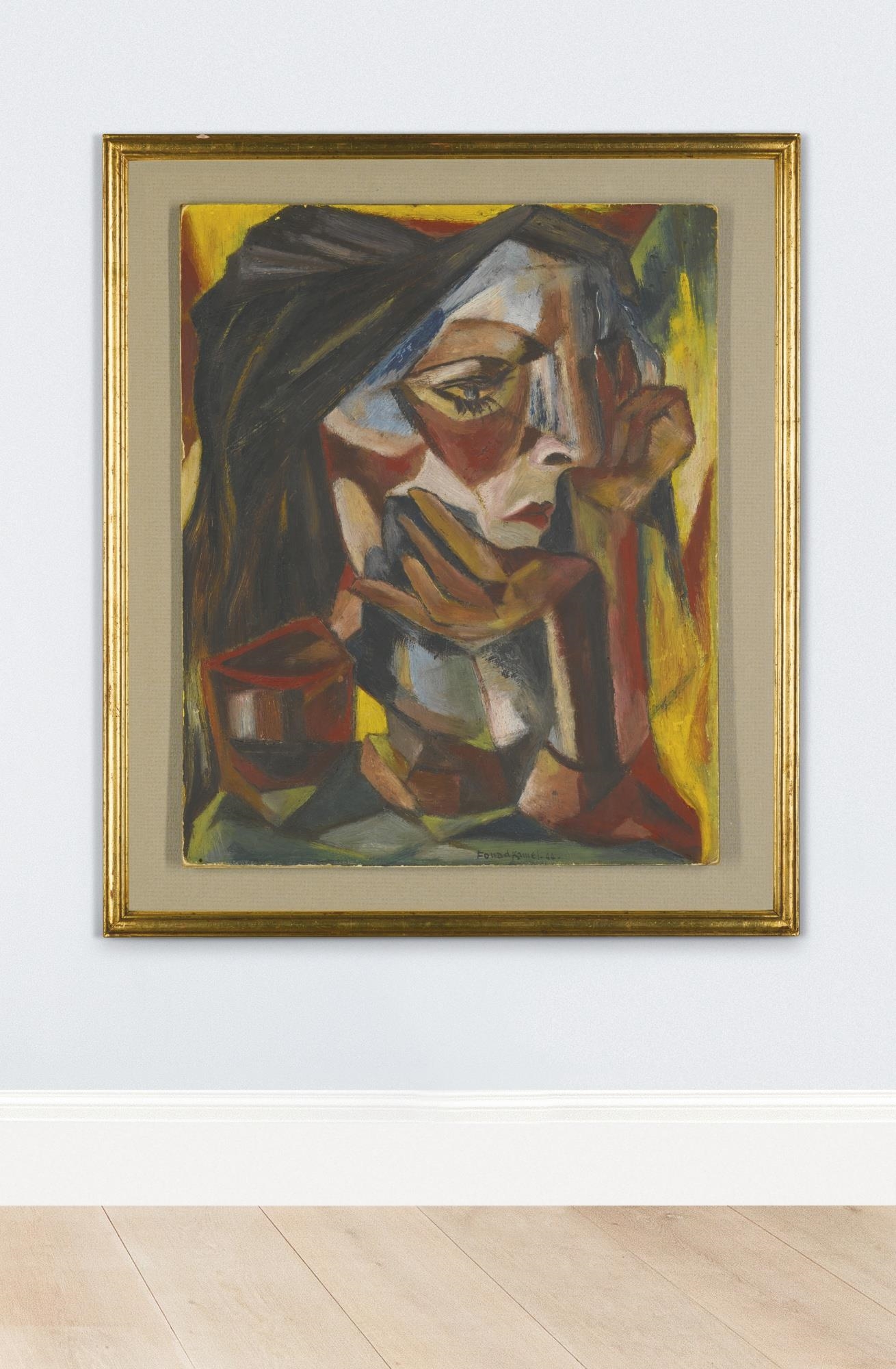 Fouad Kamel | PORTRAIT OF A WOMAN (1944) | MutualArt