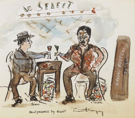 Ernest Hemingway | 83 Artworks at Auction | MutualArt