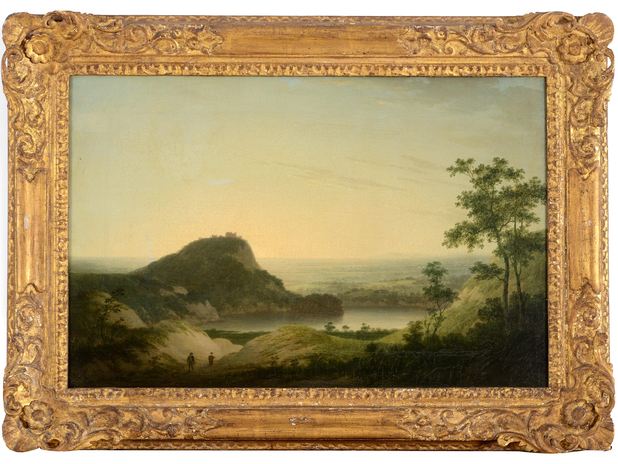 Joseph Wright of Derby | Two boys blowing up a pig bladder balloon ...