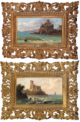 Andrea Fossati | Castello di Lateringio; Castello di Lerici | MutualArt