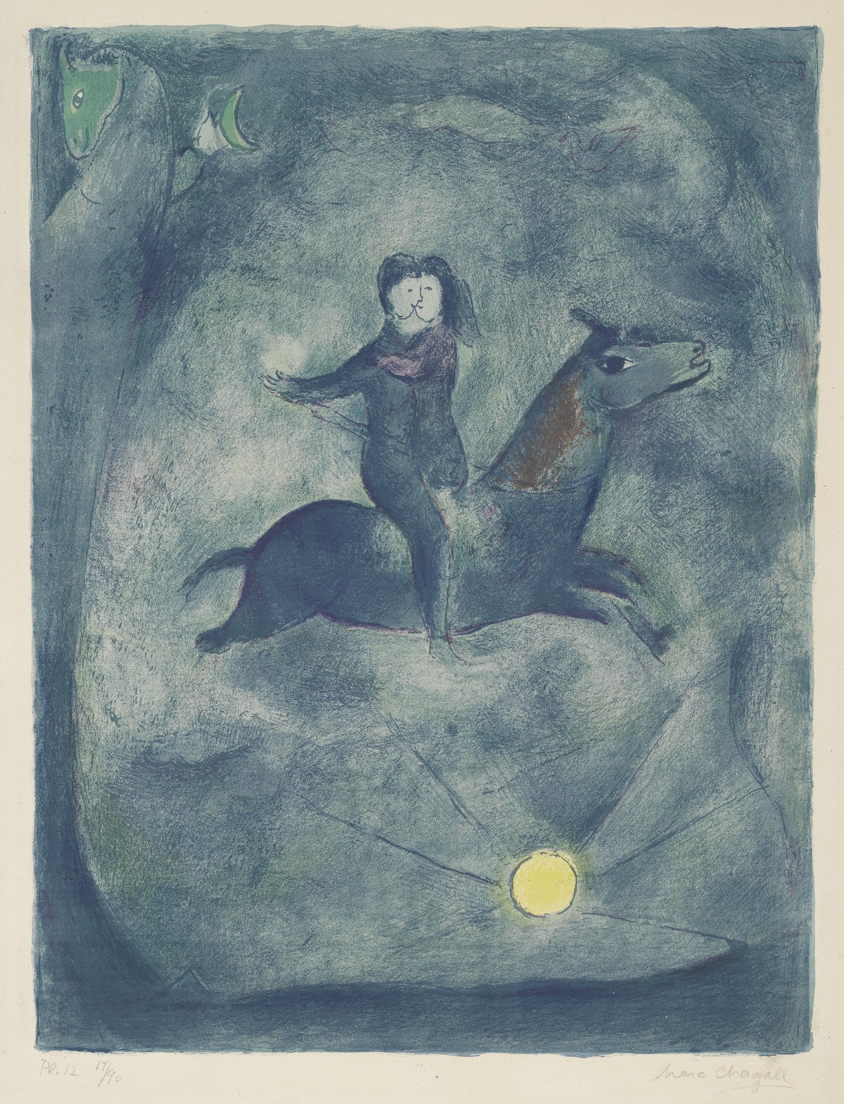 Marc Chagall | Regards sur Paris (1960) | MutualArt