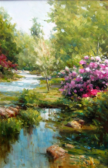 Wilson Chu | Garden Landscape | MutualArt