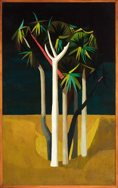 Russell Clark | Cabbage Trees (1954) | MutualArt