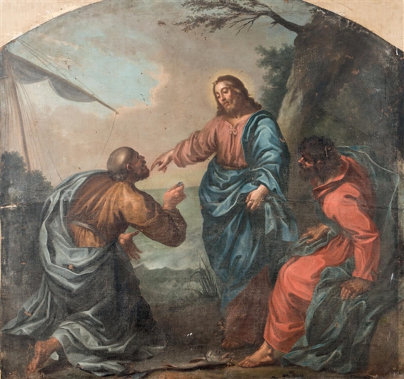 French School, 18th Century | La vocation de saint Pierre | MutualArt