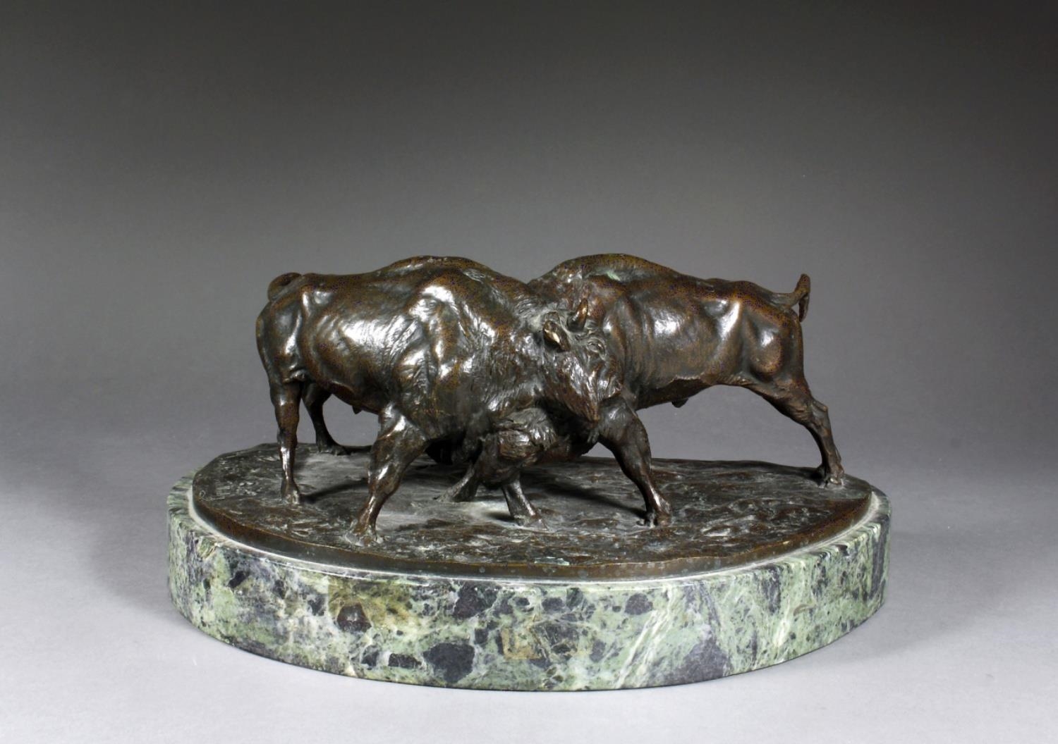 Josef Franz Pallenberg | Bronzefigurengruppe mit Plinthe auf ...