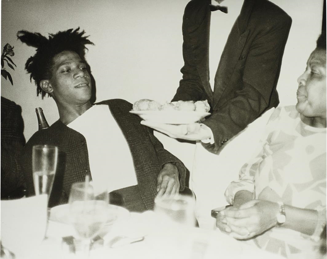 Andy Warhol | Jean-Michel Basquiat, Basquiat's Mother and friends (1984 ...