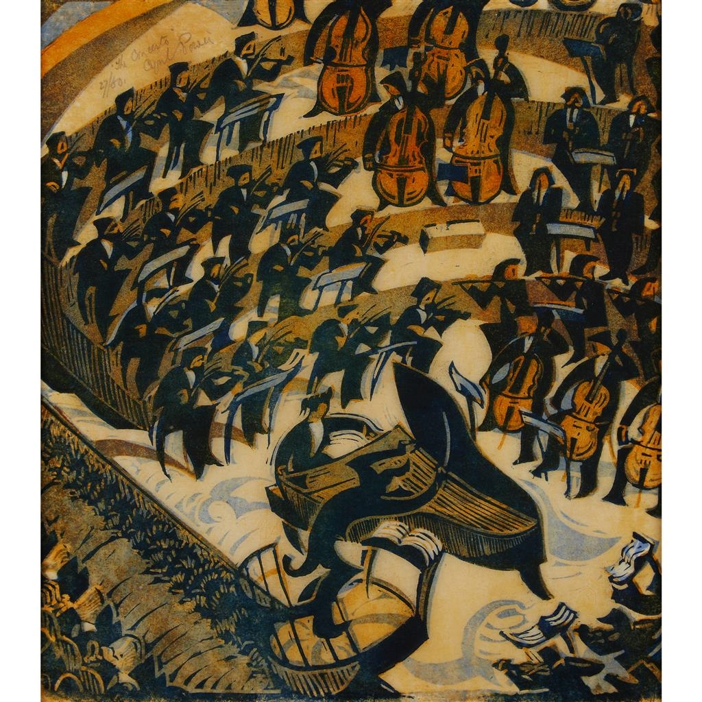 Cyril Edward Power | THE TRIO (COPPEL CEP. 44) (Circa 1936) | MutualArt