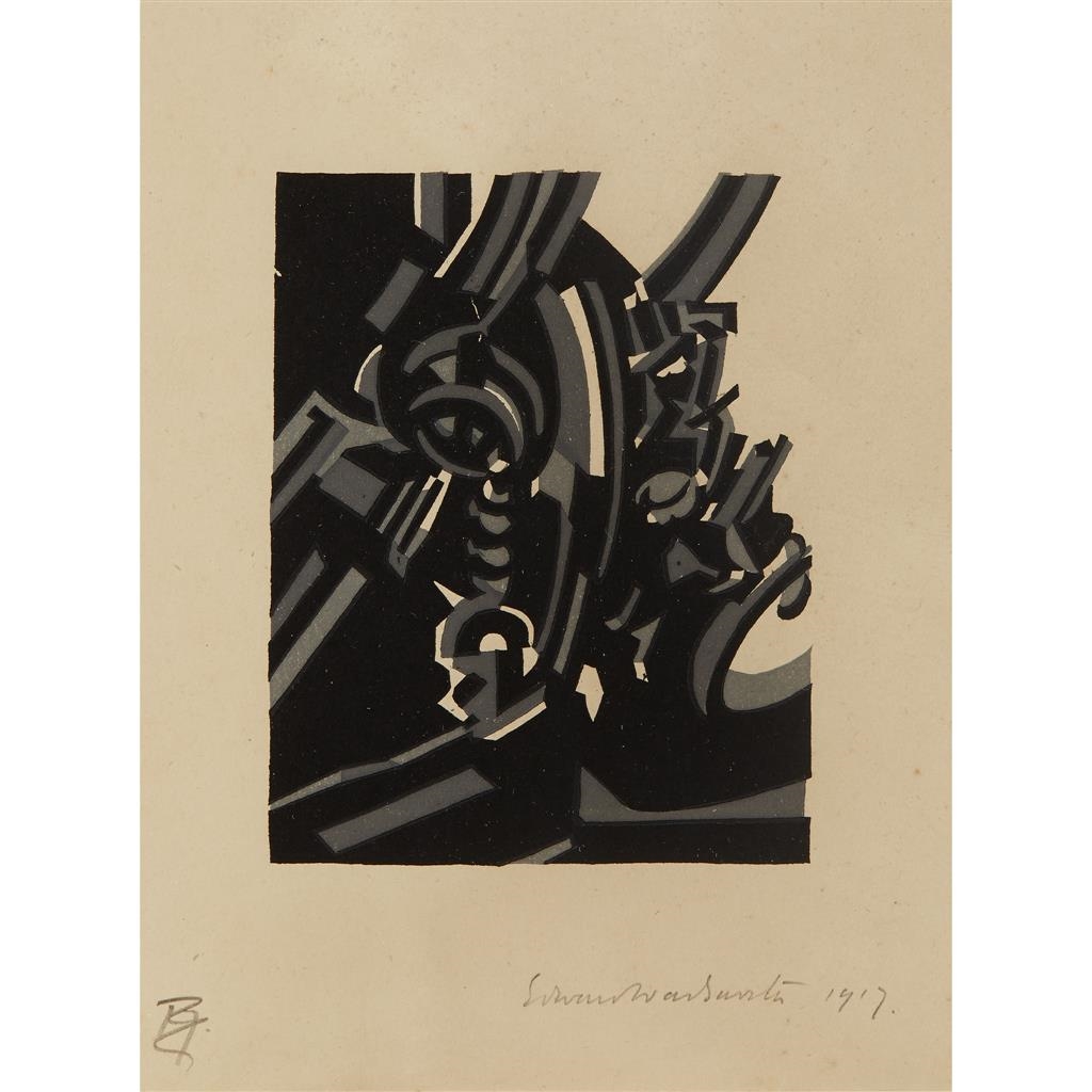 Edward Wadsworth | INVENTION (1917) | MutualArt