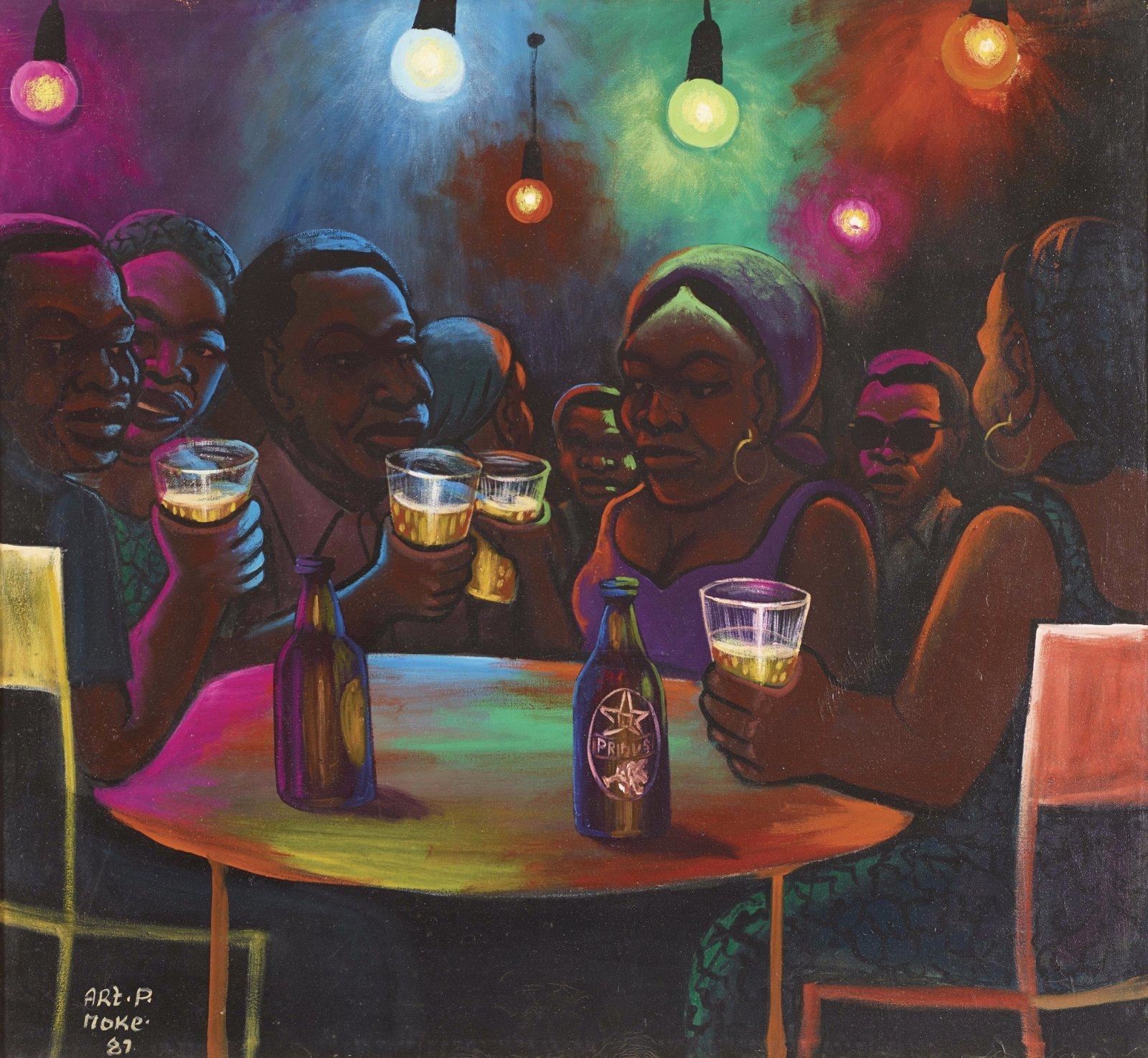 Moké | BAR NOCTURNE (1981) | MutualArt