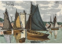 Bernard Buffet | LES SABLES D'OLONNE | MutualArt