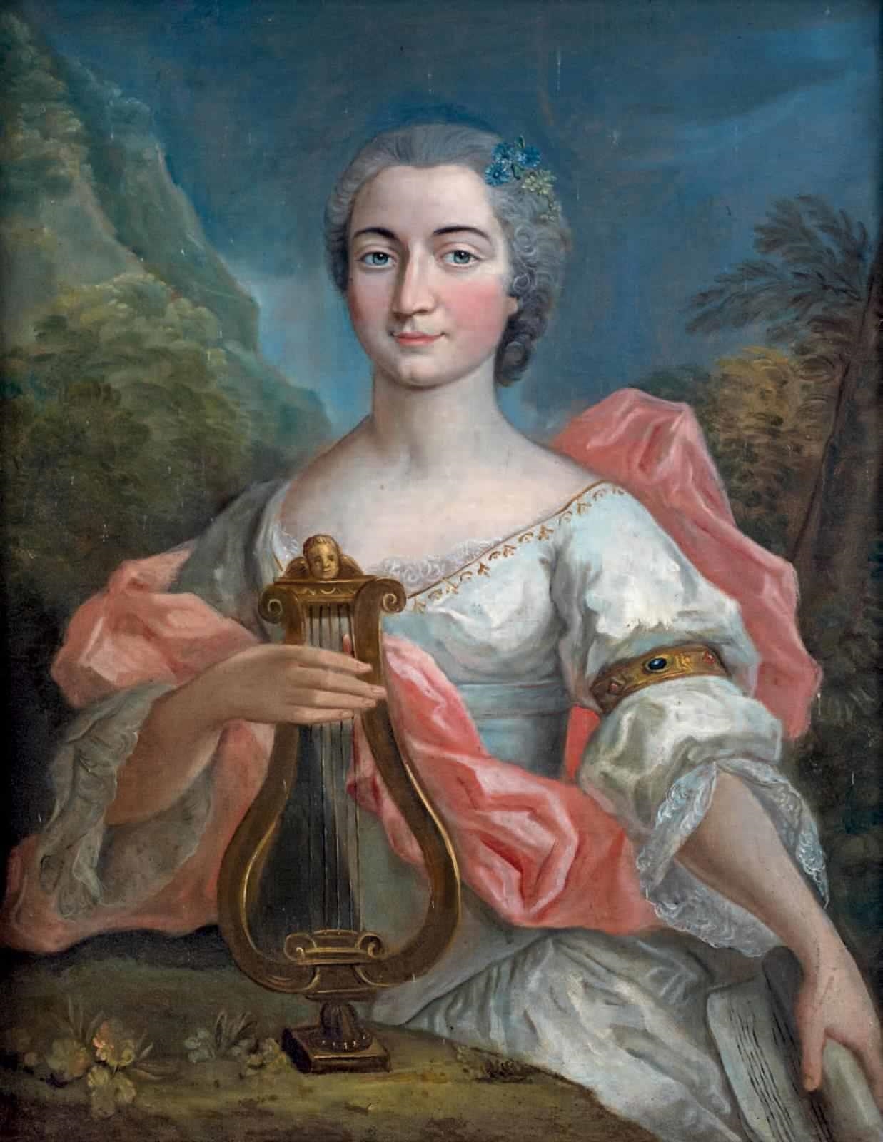 French School, 18th Century | Portrait wohl von Anne-Julie de Rohan ...