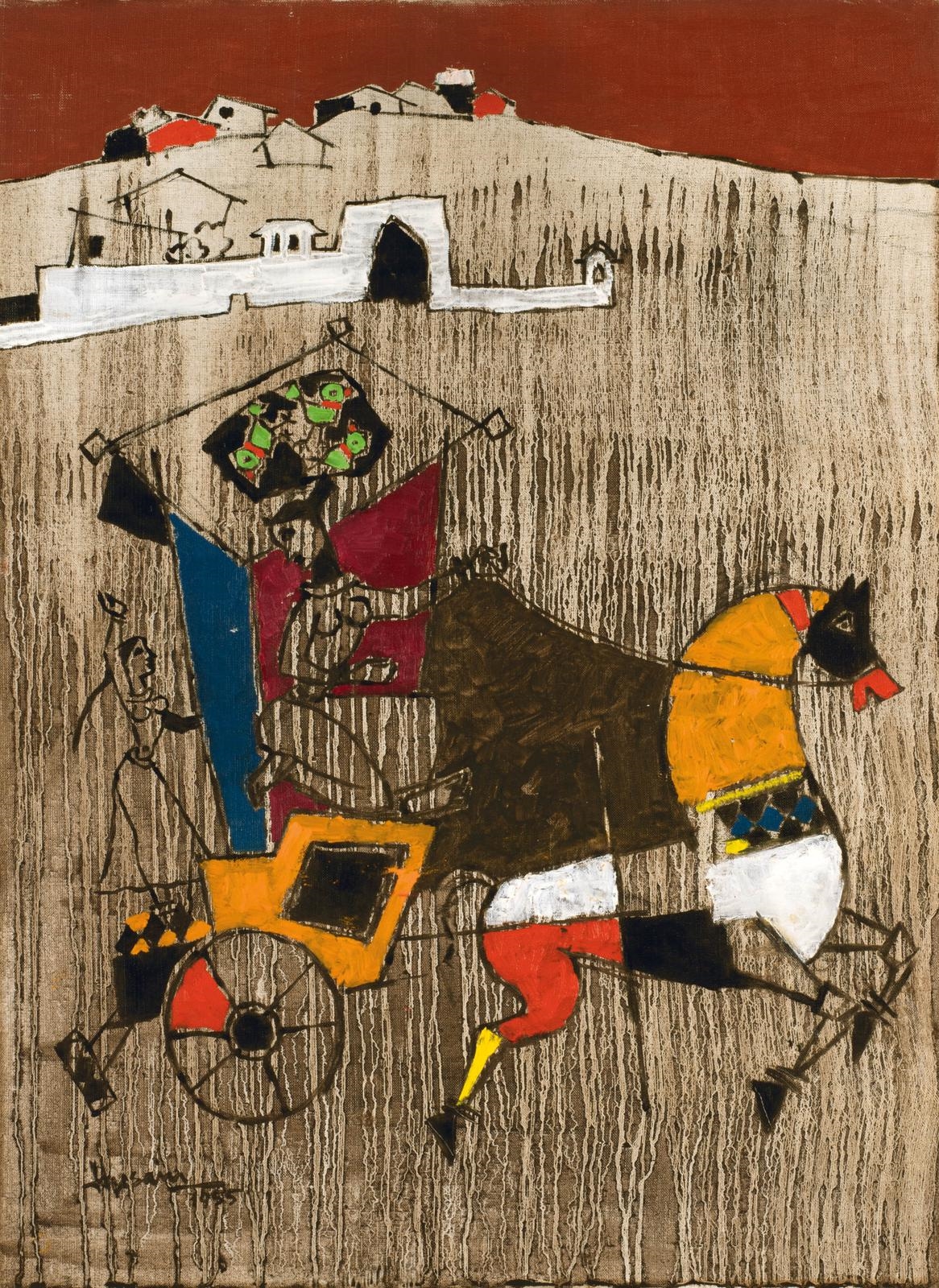 Maqbool Fida Husain | Untitled (1958) | MutualArt