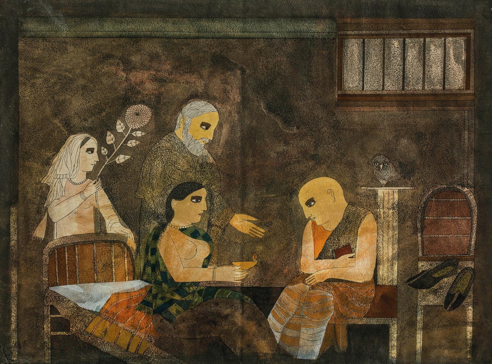 Badri Narayan | The Initiation (1991) | MutualArt