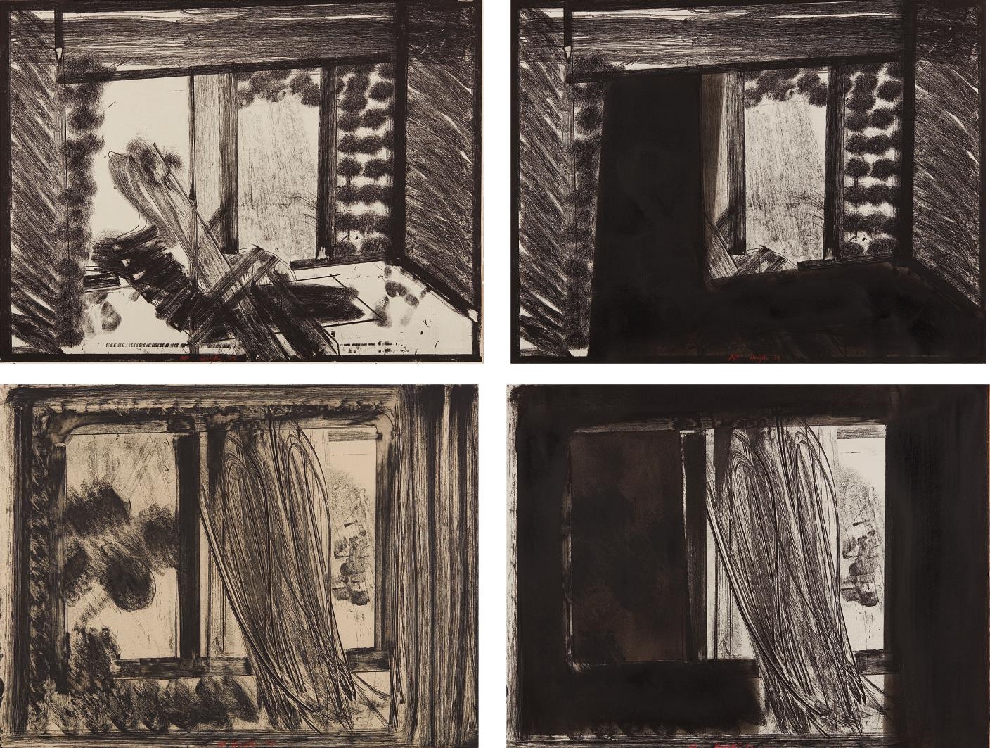 Howard Hodgkin | In the Museum of Mondern Art (1979) | MutualArt
