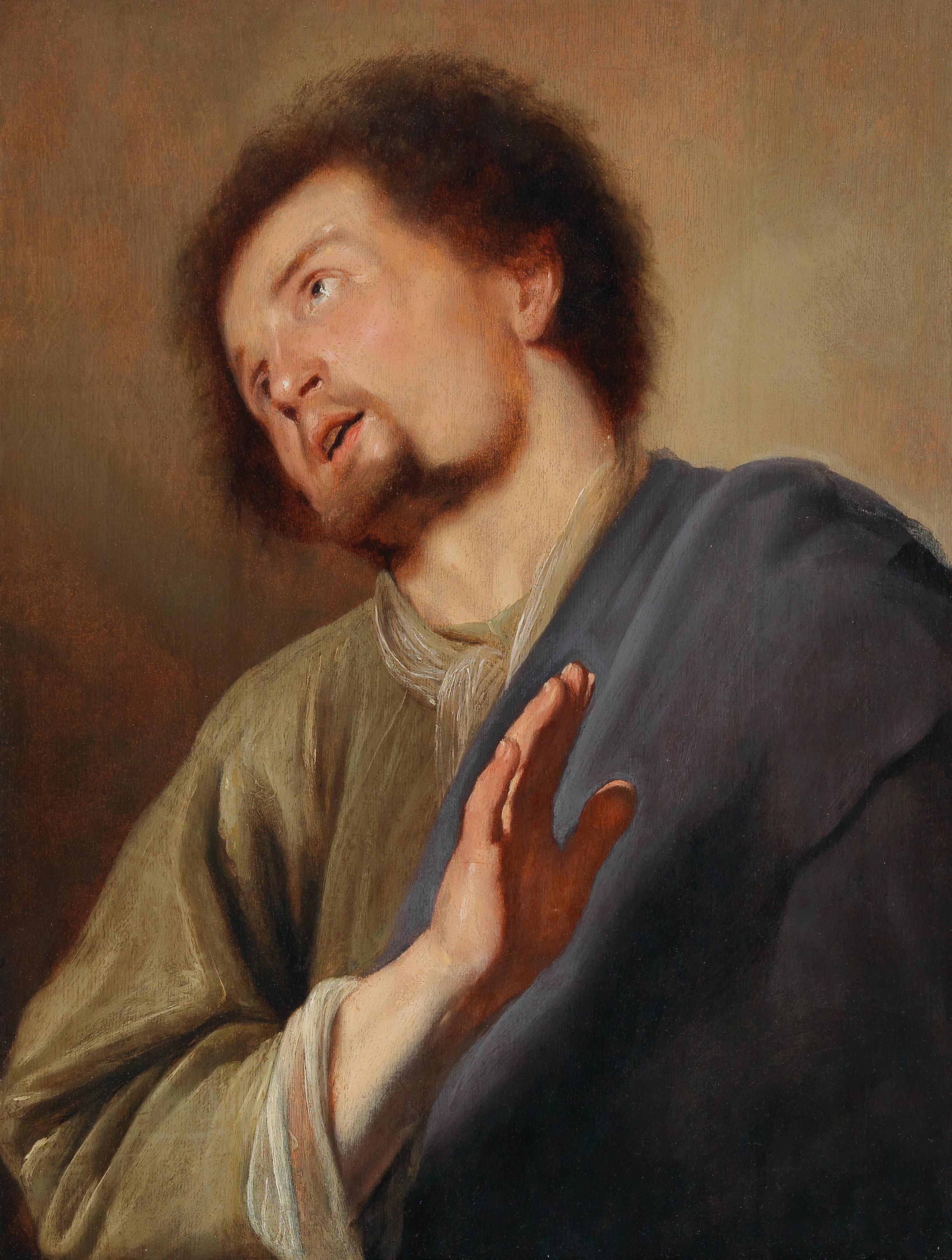 Jan Lievens | Saint Simon with the Christ Child | MutualArt