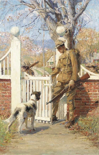 Arthur Davenport Fuller | Not this Trip, Old Pal (1917) | MutualArt