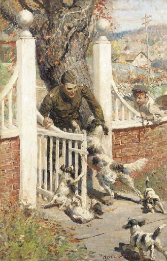 Arthur Davenport Fuller | The Surprise Party | MutualArt