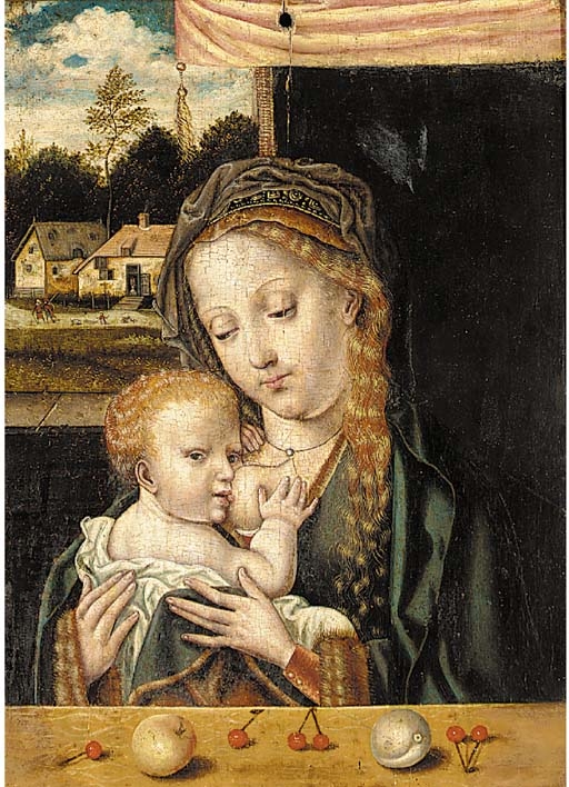Joos Van Cleve | The Virgin and Child | MutualArt