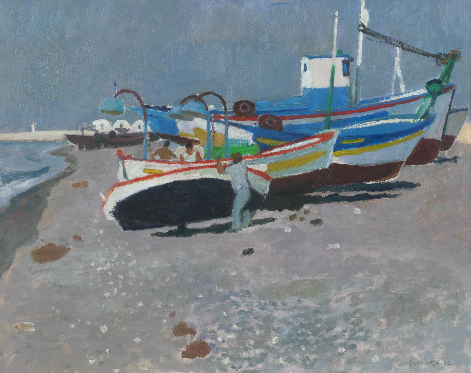 Alberto Morrocco | Binrock in the Snow (1977) | MutualArt