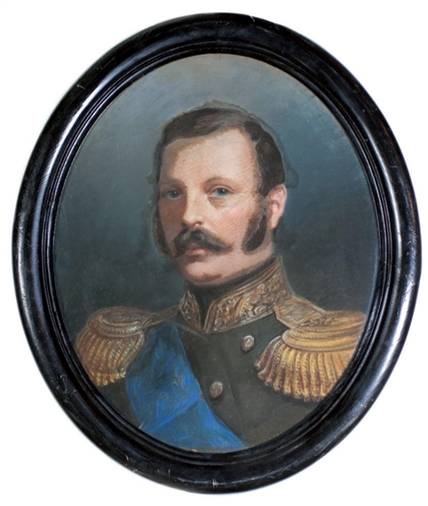 Russian School, 19th Century | Portrait de l’empereur Alexandre II ...