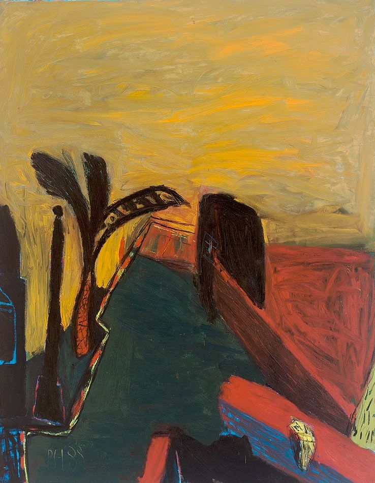 Peter Herrmann | Landschaft (1988) | MutualArt