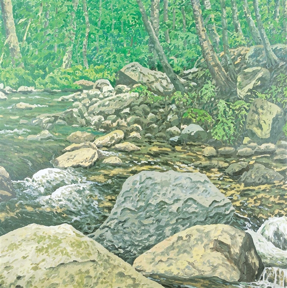 Michael Coyne | Creek in Maine | MutualArt