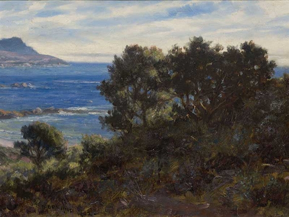 James Smith Morland | At Fern Pass Camps Bay (1902) | MutualArt