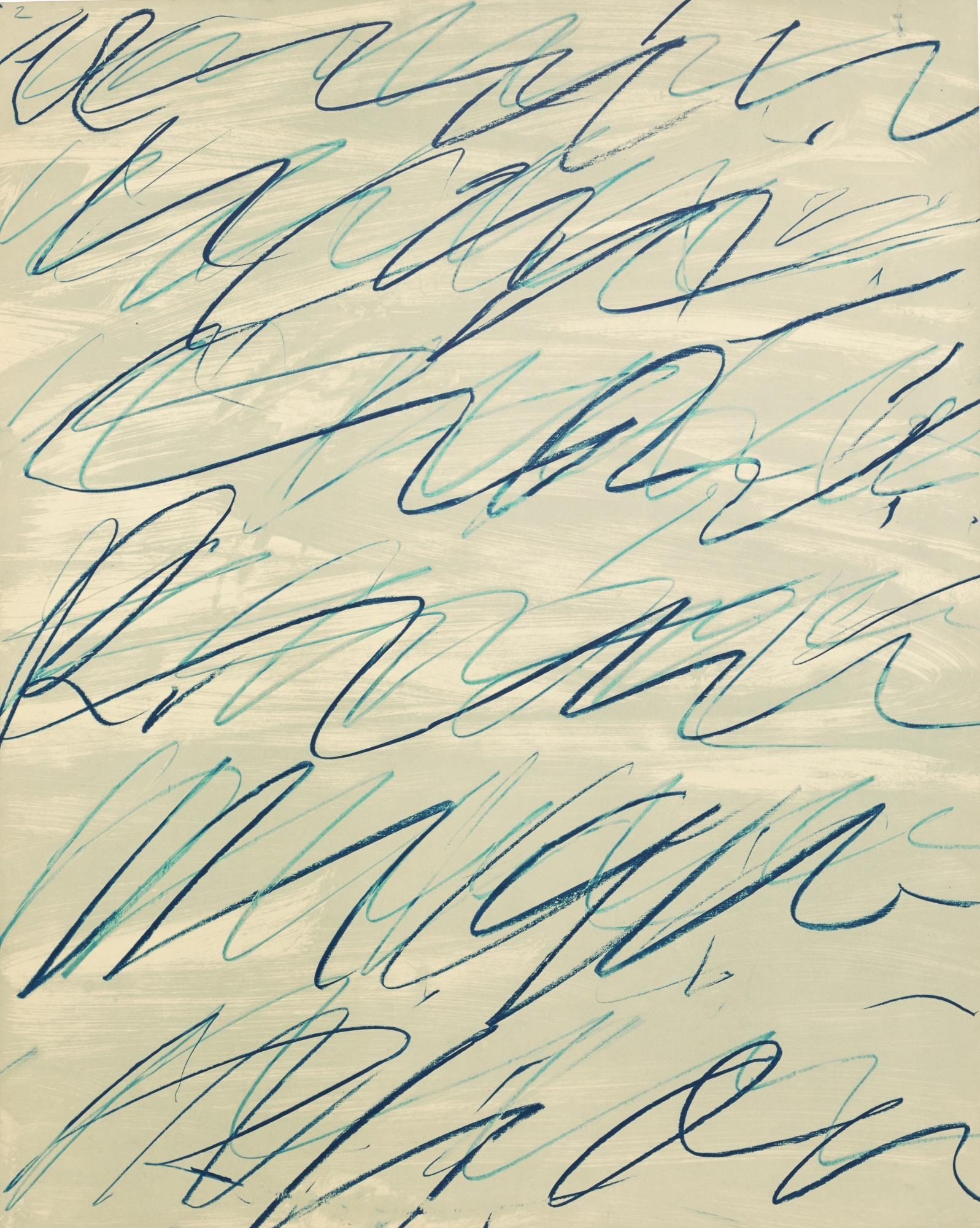 Cy Twombly | ROMAN NOTES II (BASTIAN 22) (1970) | MutualArt