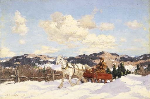 Frederick Simpson Coburn | Returning from the Village (1929) | MutualArt