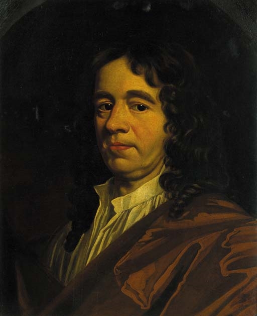 John Scougall | Portrait of a gentleman, quarter-length, in a white ...