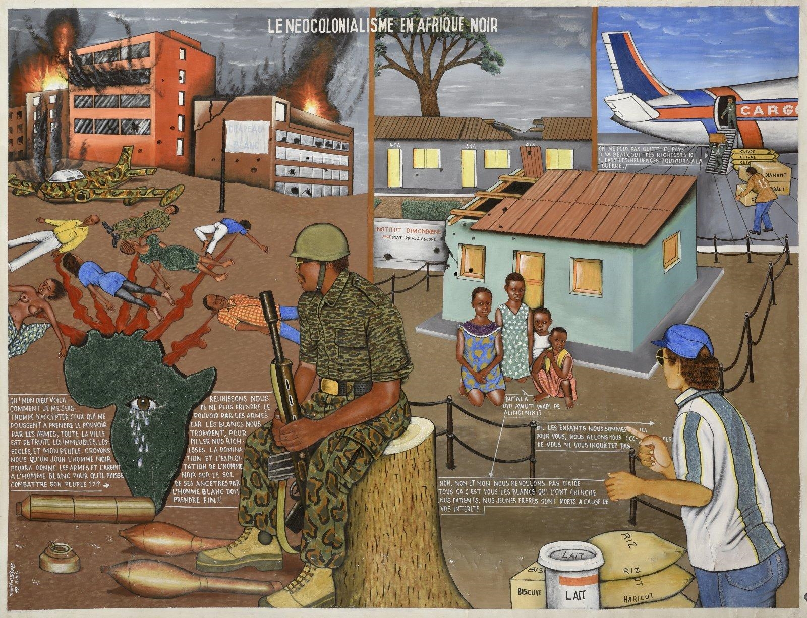 Bayangu Mayala | Le Néocolonialisme en Afrique Noir (1999) | MutualArt