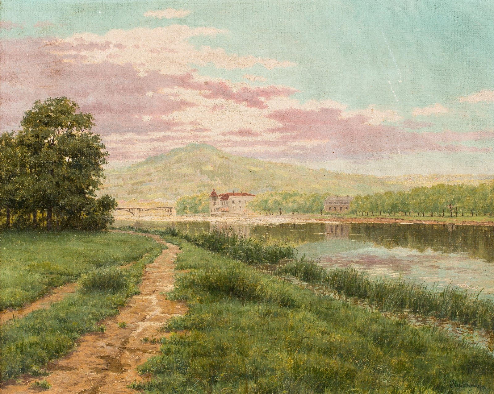 Boris Vasilievich Bessonov | Paysage fluvial | MutualArt