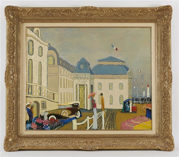 Ramon Dilley | Trouville, Les cures marines (1991) | MutualArt