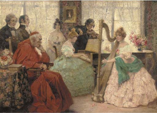 Rudolf Alfred Höger | Entertaining the cardinal | MutualArt