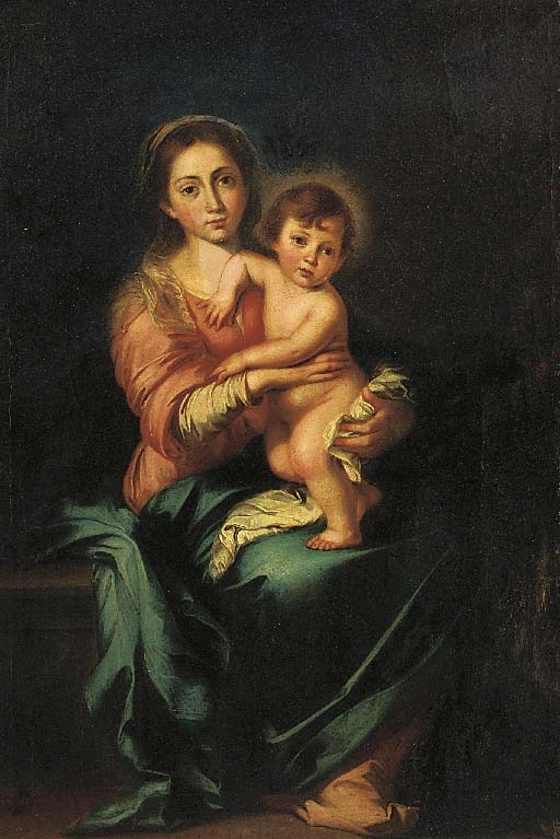 Bartolomé Estebán‏ Murillo | Virgin and Child | MutualArt