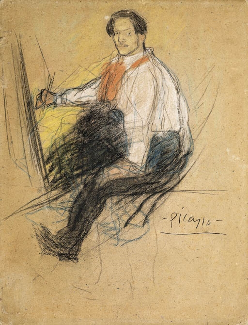 Pablo Picasso Self Portrait 1901