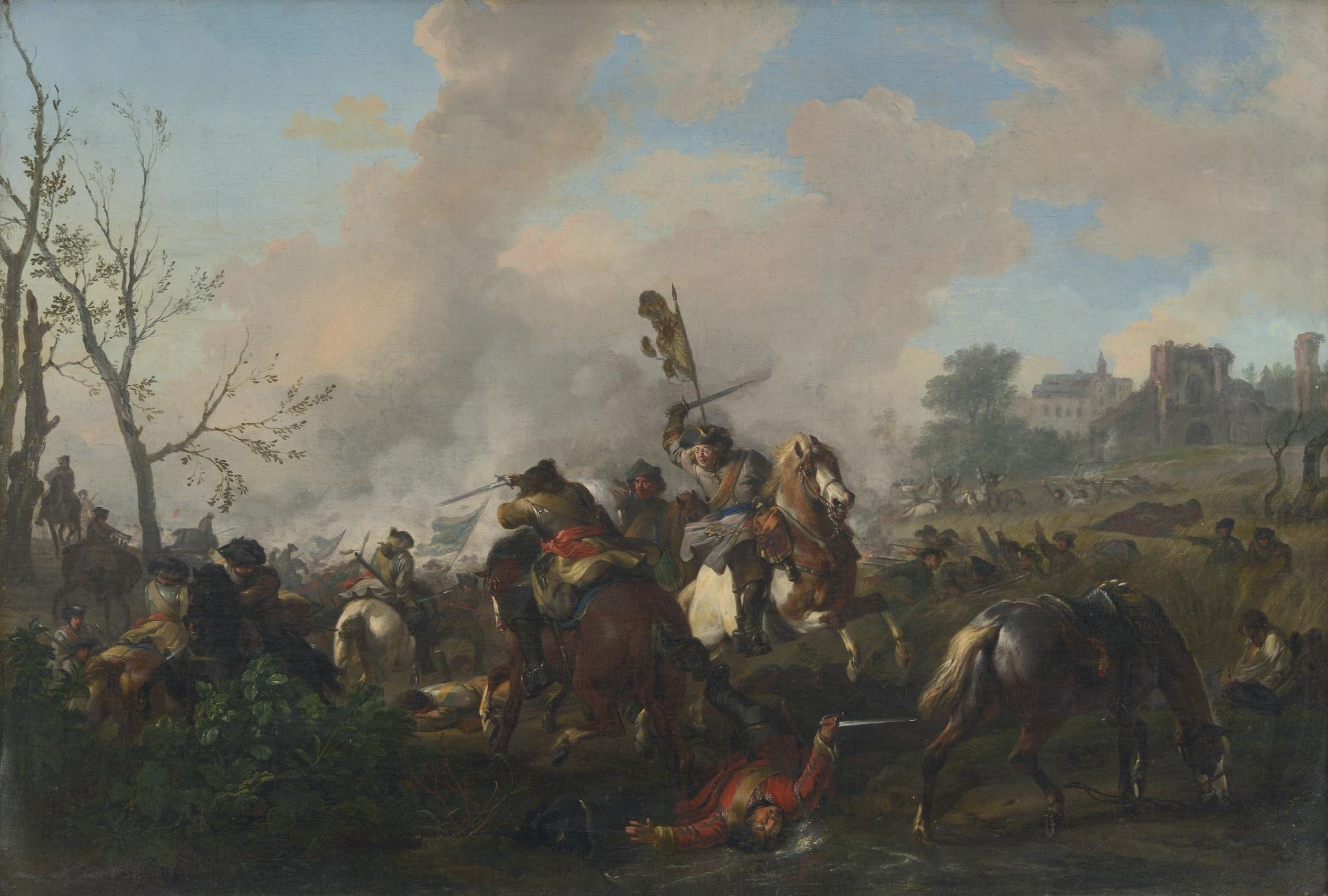Jan van Huchtenburgh | The Siege of Turin: Prince Eugene of Savoy ...