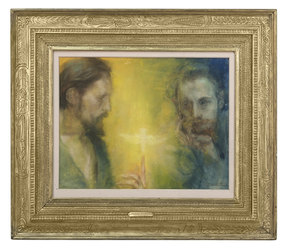 Otto Walter‏ Beck | Christ and Nicodemus | MutualArt