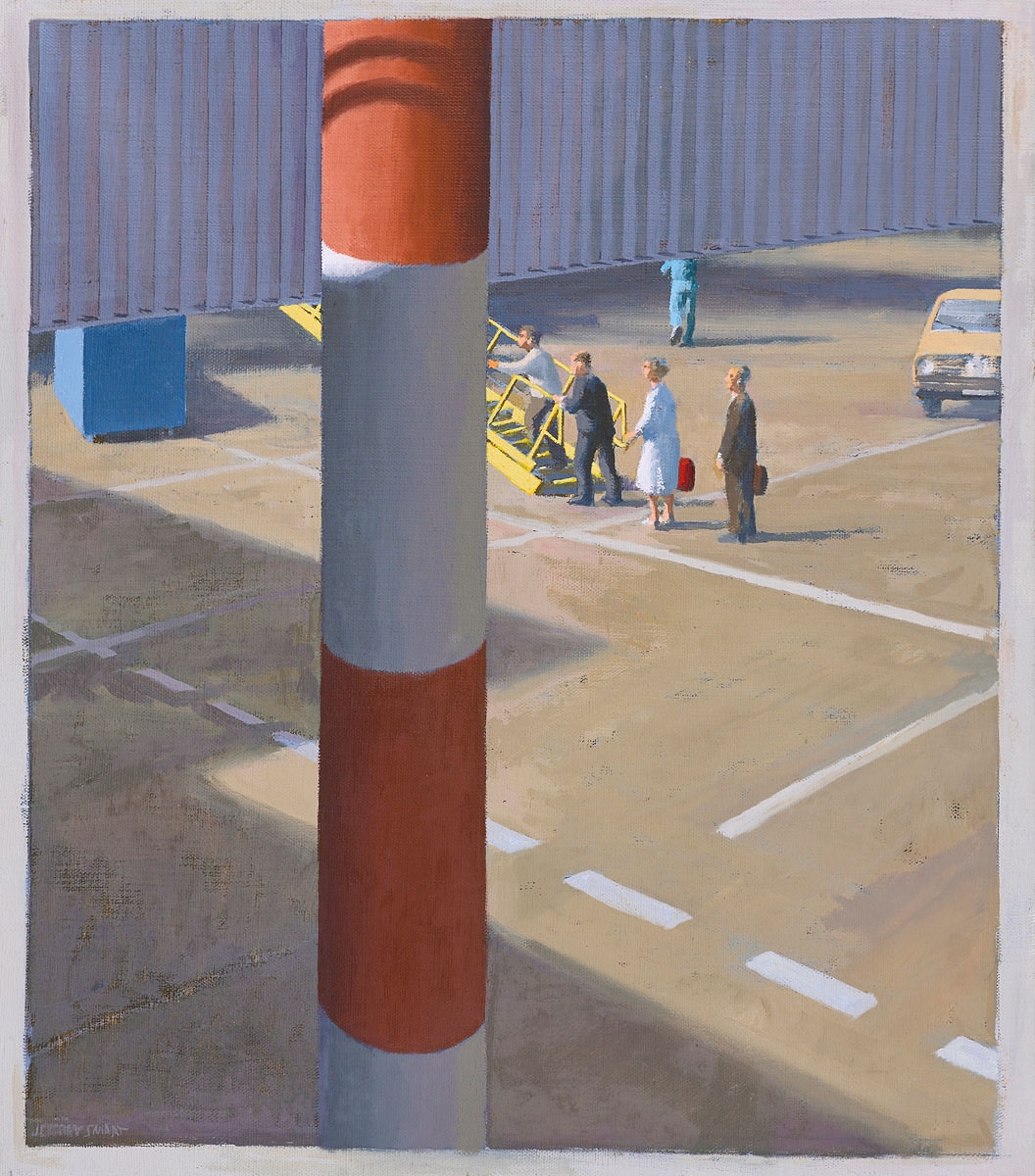 Jeffrey Smart | THE LARGE TANKER (1984) | MutualArt