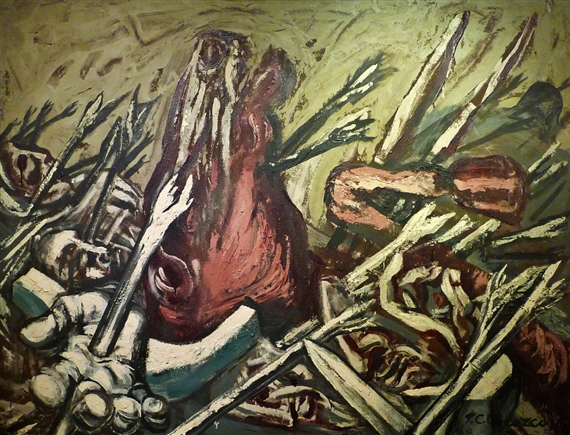 José Clemente Orozco: Los Teules | Exhibitions | MutualArt