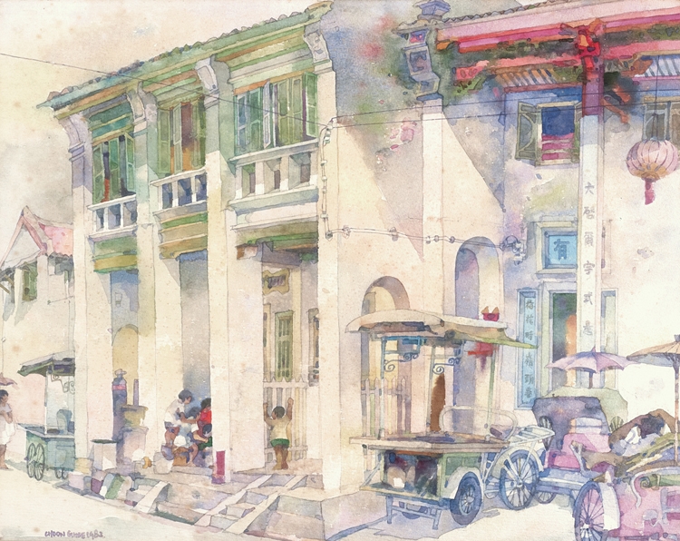 Tan Choon Ghee | OLD PENANG STREET SCENES (1983) | Compare similar ...