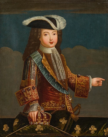 French School, 18th Century | King Louis XV. (1710-1774) as a child ...