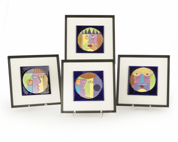 Harris G. Strong | 4 Works: Faces | MutualArt