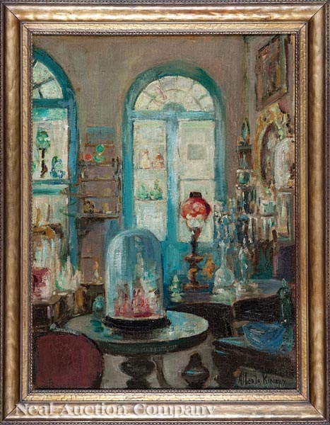 Alberta Kinsey | Parlor of Alberta Kinsey's Home | MutualArt