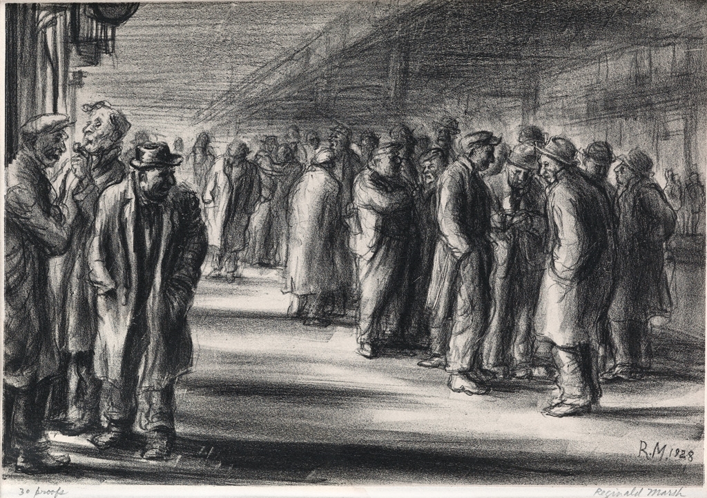 Reginald Marsh | The Bowery (1928) | MutualArt