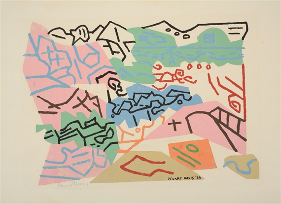 Artworks of Stuart Davis (American, 1892 - 1964)