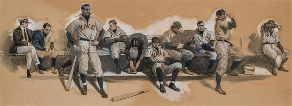Howard Giles | Yale Baseball Team | MutualArt