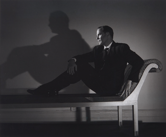 Horst P. Horst | Portrait of Robert Wilson on Parzival Sofa (1990 ...